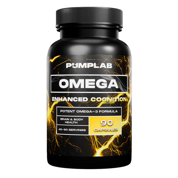 Köp PumpLab OMEGA - Potent Omega-3 formula, 90 Caps – Gymberget